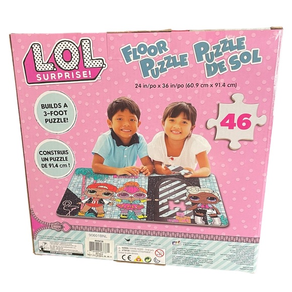 L.O.L. Surprise! | Toys | Nib Lol Surprise 46 Piece Floor Puzzle | Poshmark